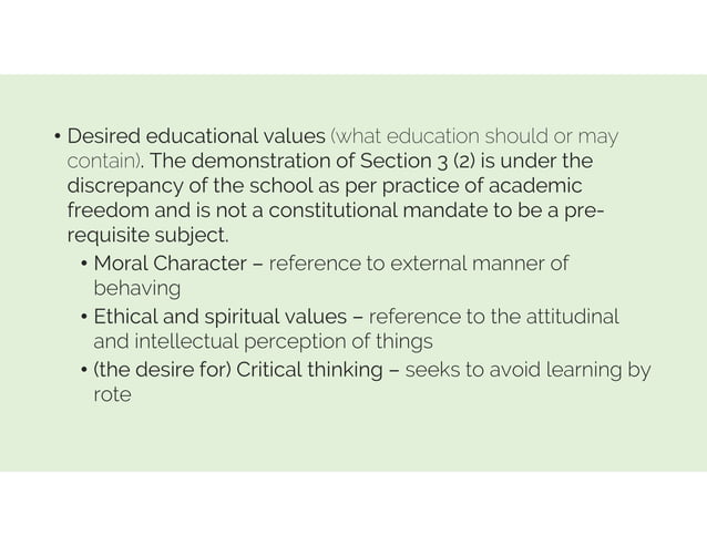 1987 Philippine Constitution Article XIV Education, Science ...