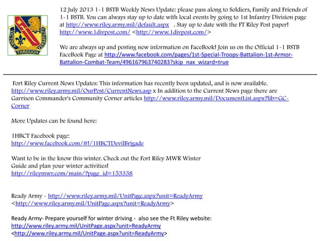 1 1 bstb 12 july weekly newsbreak | PPT