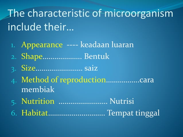 microorganism and their effect on living things | PPTX
