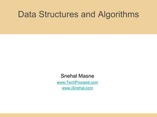 Data Structures and Algorithms | PPTX