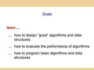 Data Structures and Algorithms | PPTX