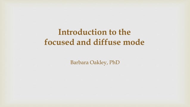 1 1 introduction-to_the_focused_and_diffuse_mode | PPT | Free Download
