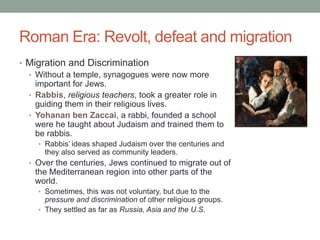 1 1 judaism over the centuries | PPTX