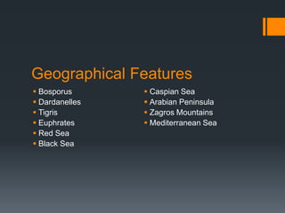 Middle East Geography | PPTX