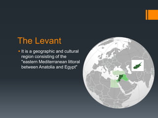 Middle East Geography | PPTX