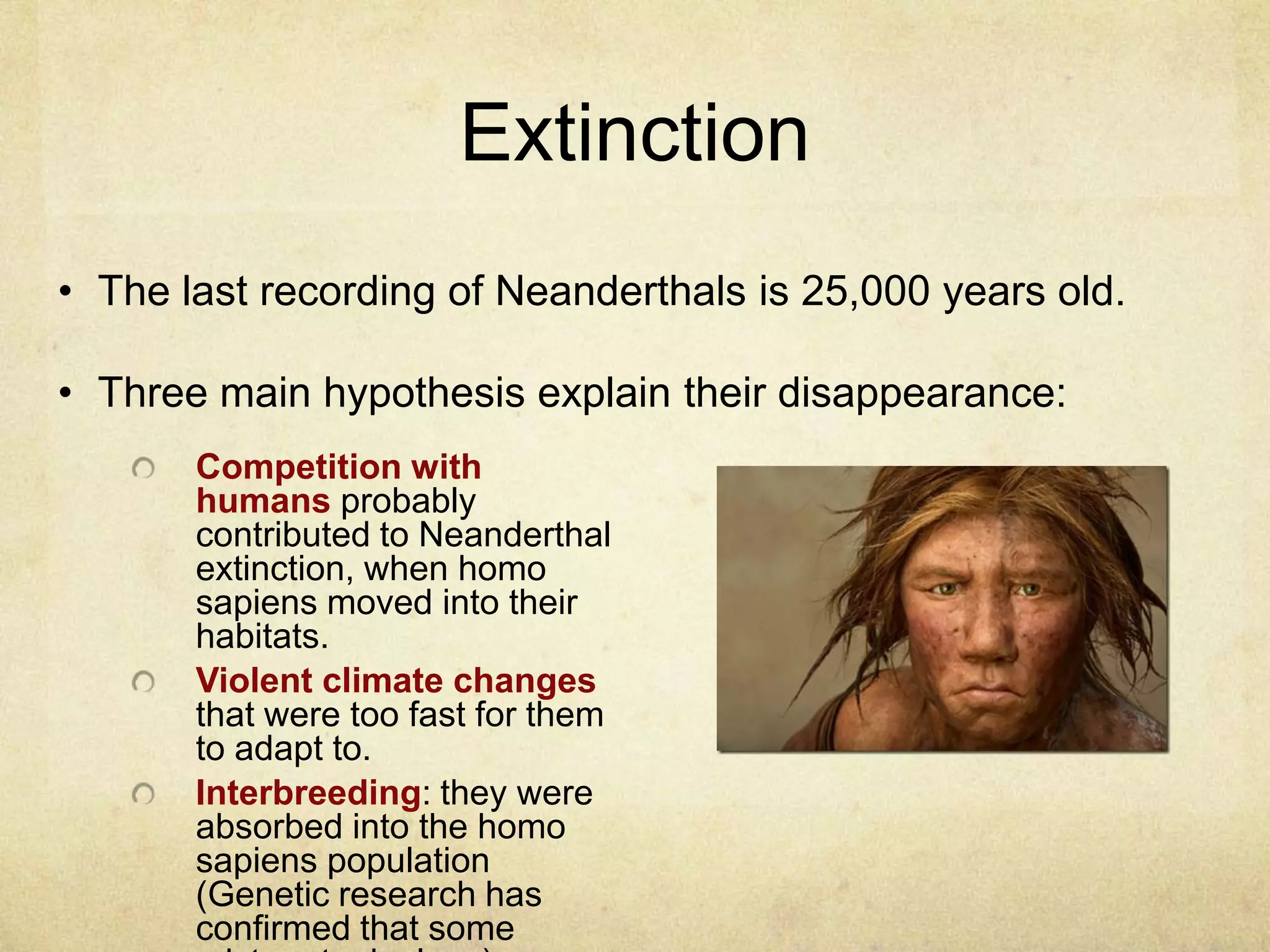 1 1 Survival of the Fittest: Neanderthals | PPTX