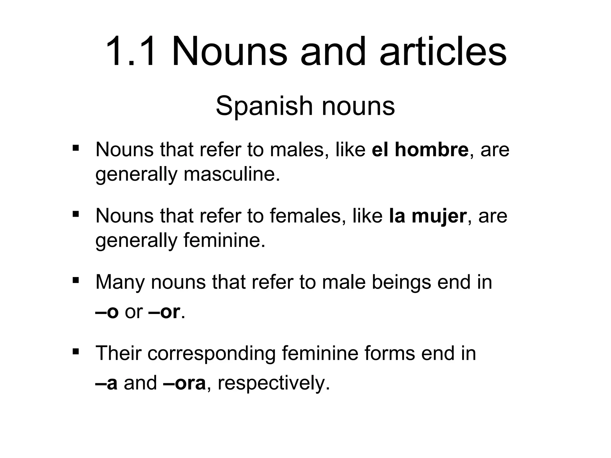 1.1 nouns and articles | PPT