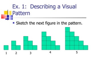 1.1 patterns & inductive reasoning | PPT
