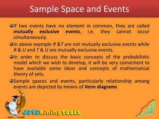 Sample Space And Events | PPTX