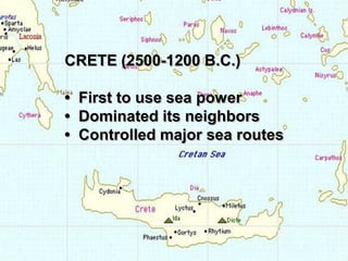 1.1 Sea Power And Early Western Civilization | PDF