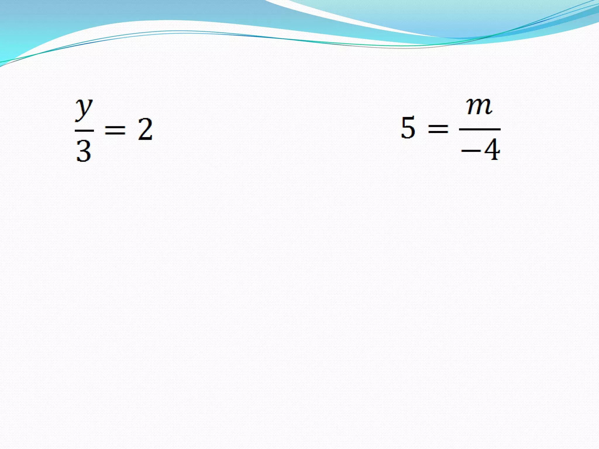 1 1 solving simple equations | PPTX