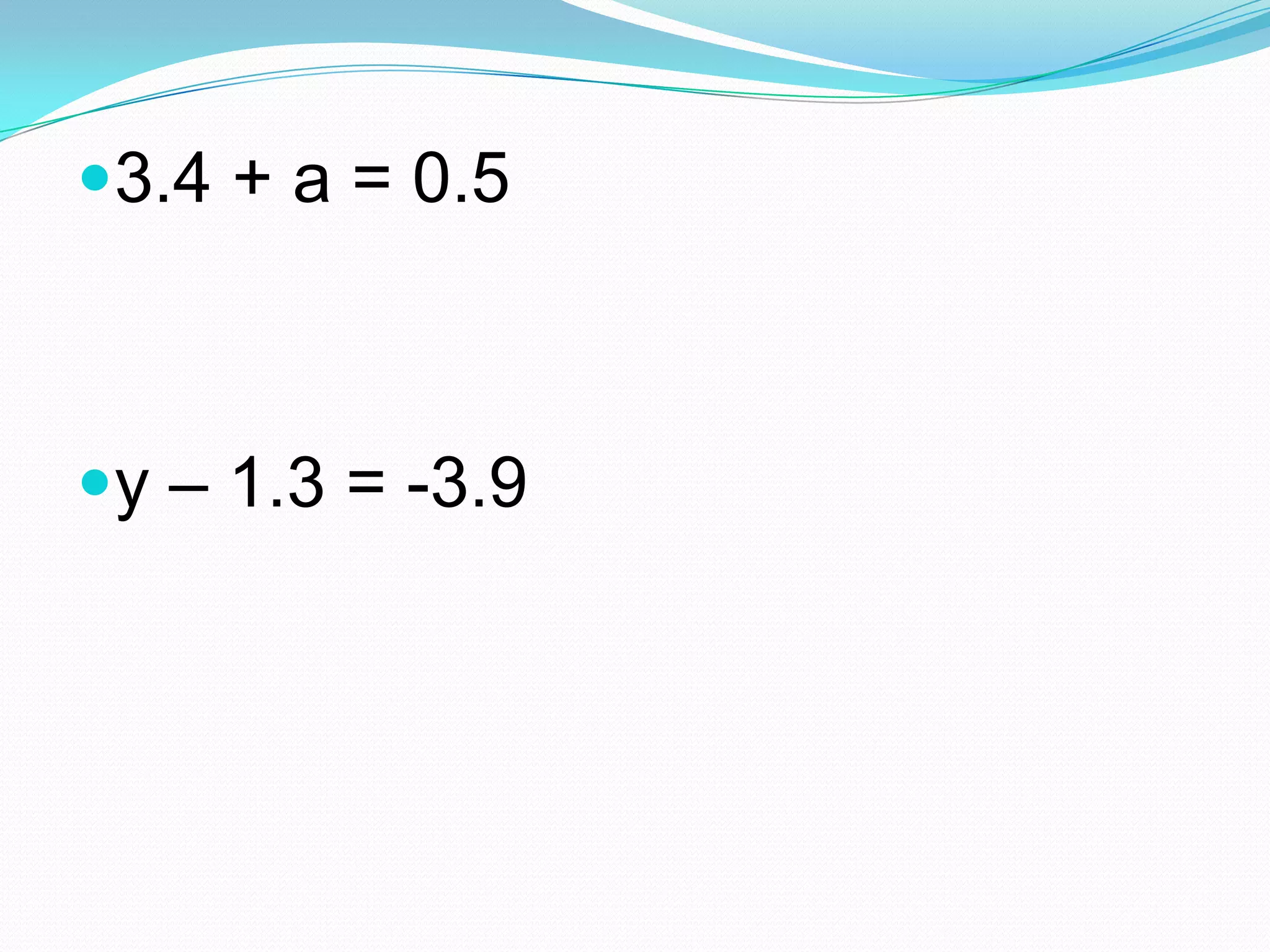 1 1 solving simple equations | PPTX