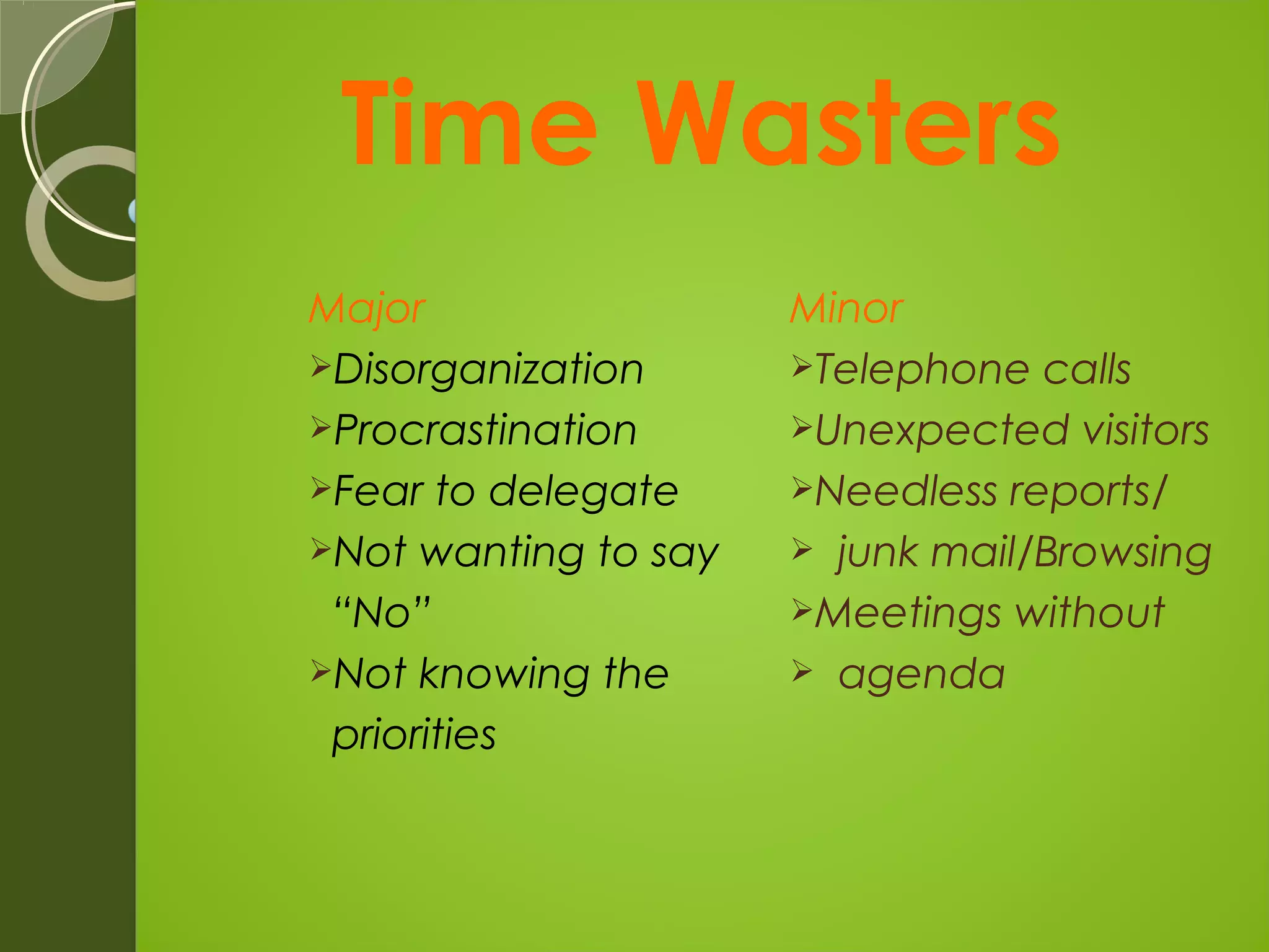 Time and Stress Management | PPT