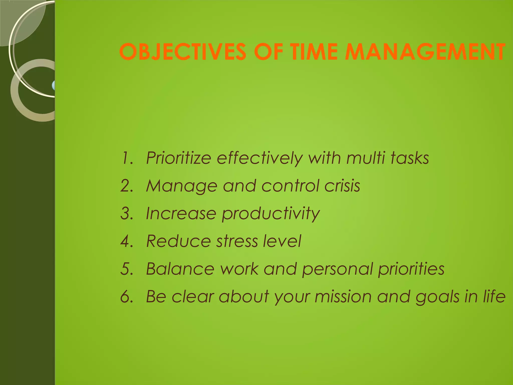 Time and Stress Management | PPT