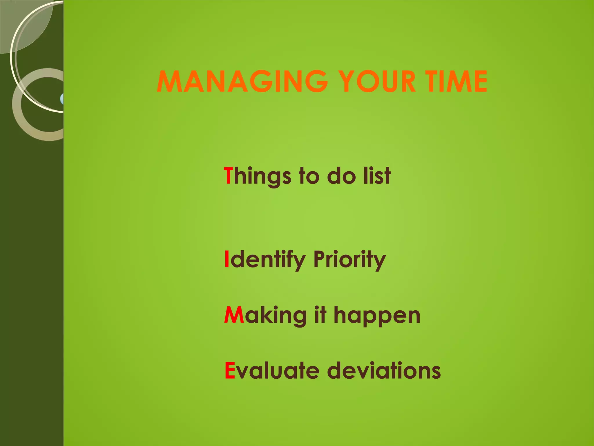 Time and Stress Management | PPT