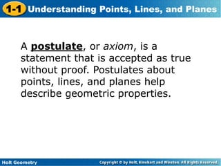 1 1 understanding points, lines, & planes | PPSX