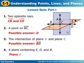 1 1 understanding points, lines, & planes | PPSX