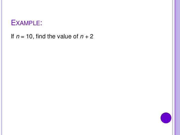 1.1 using letters for numbers