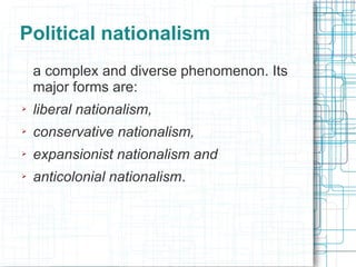 1.1 what is nationalism | PDF