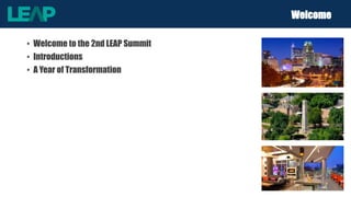 Welcome to LEAP Summit | PPTX