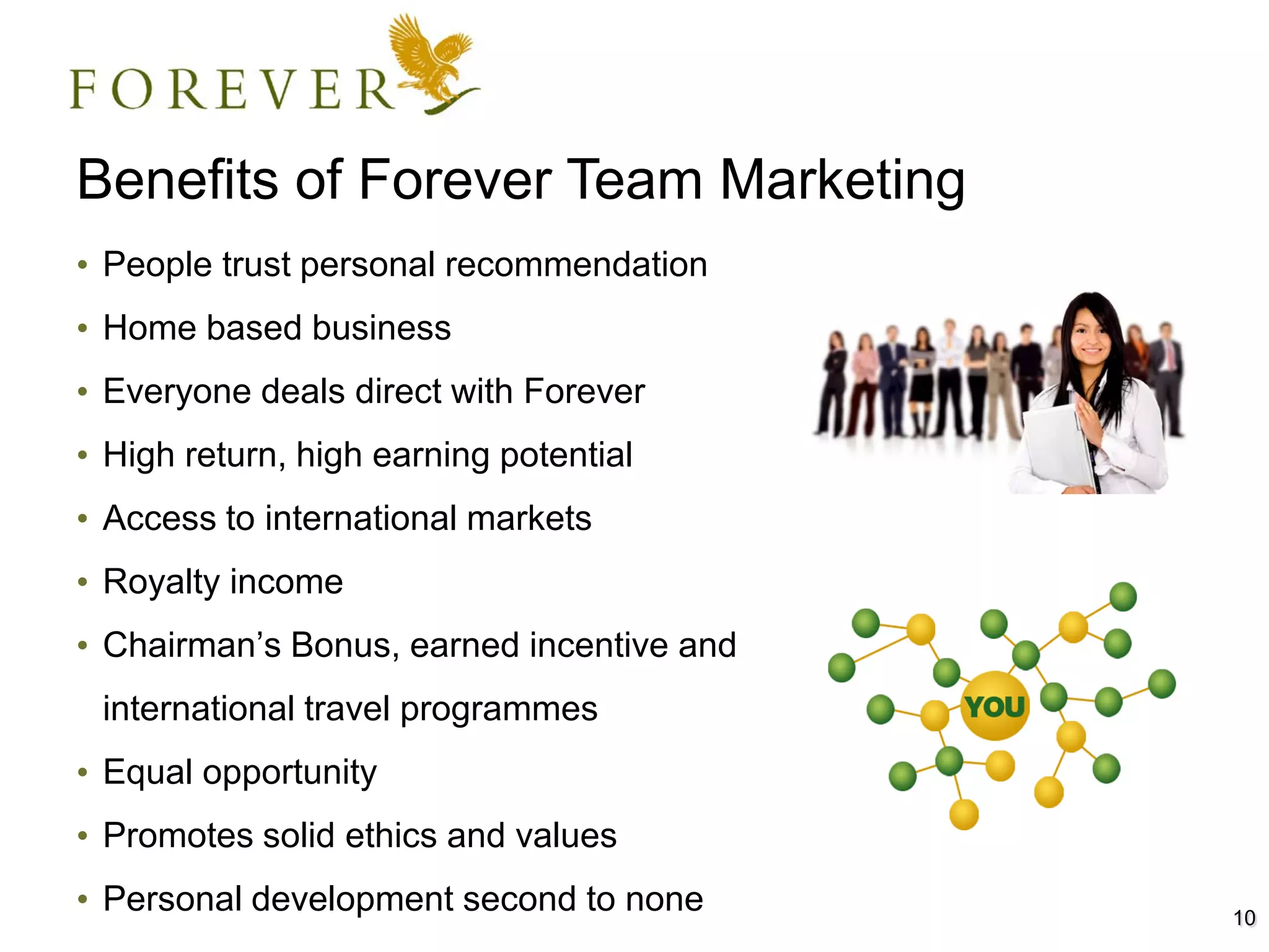 Forever Living Business presentation 1-1 | PDF
