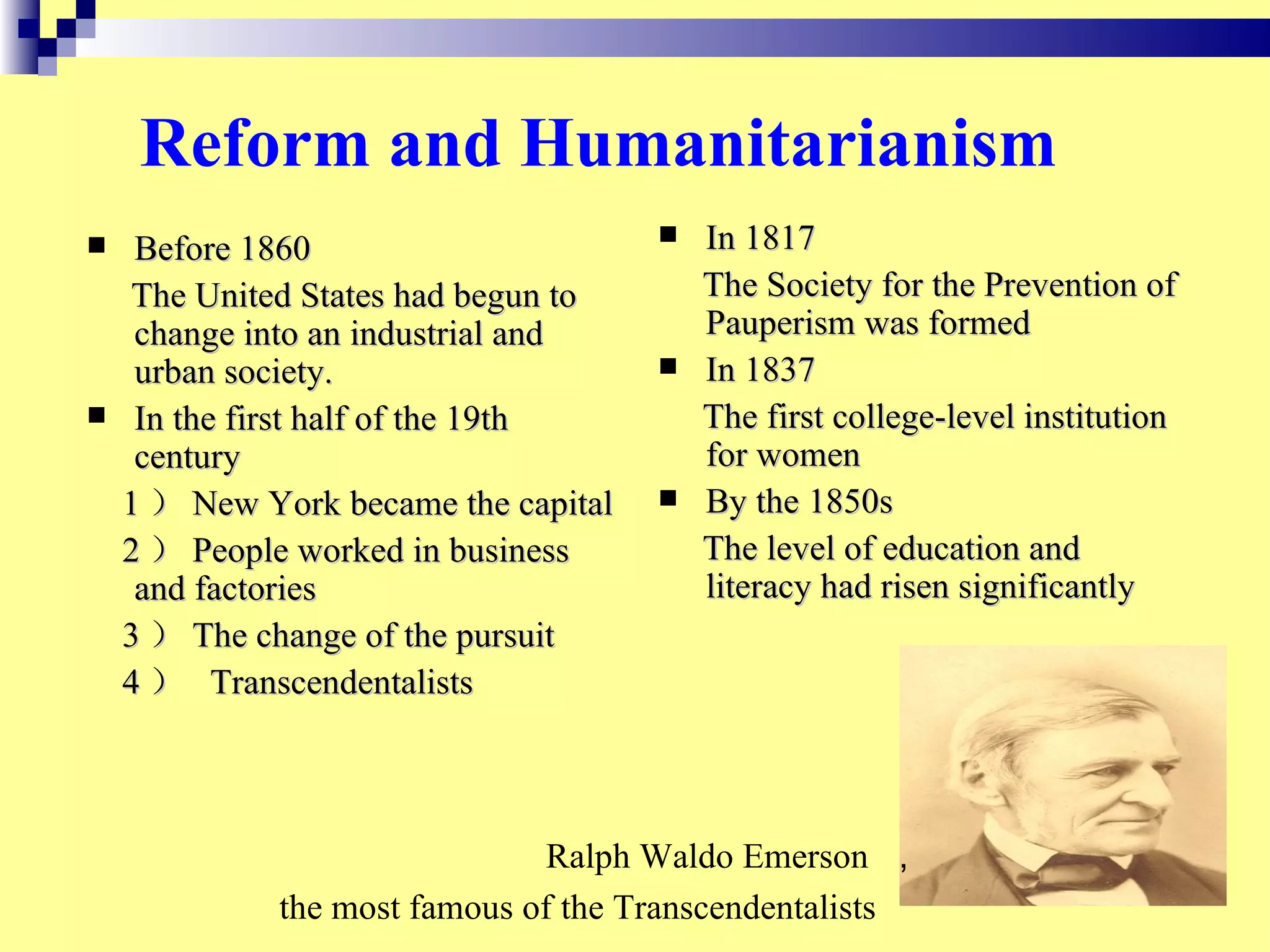 1 2-1 american romanticism background | PPT