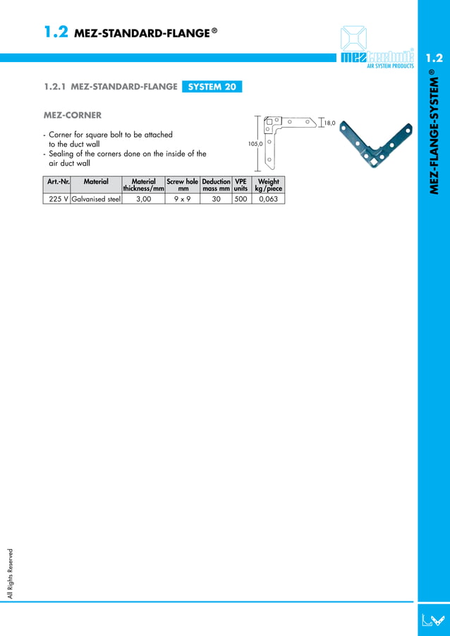1.2.1 Mez Standard Flange 20 | PDF