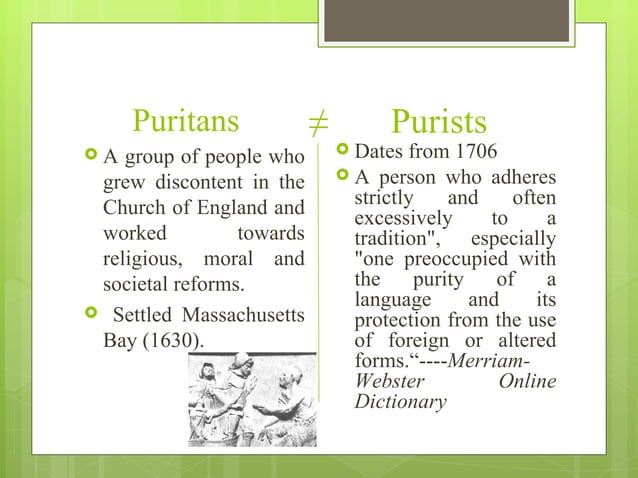 1 2-1 puritan separatists protestants pilgrims | PPT