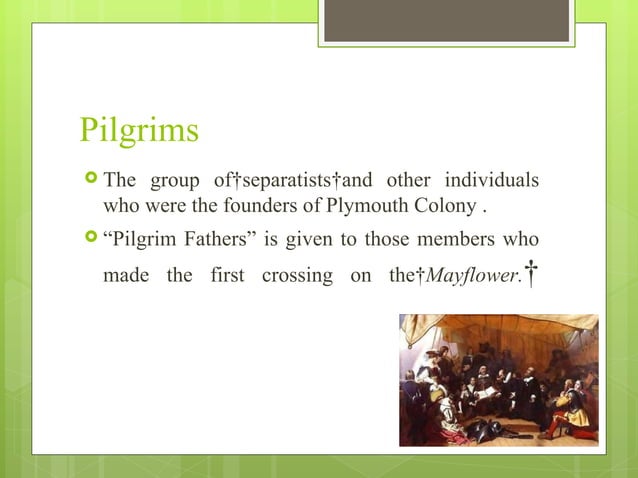 1 2-1 puritan separatists protestants pilgrims | PPT