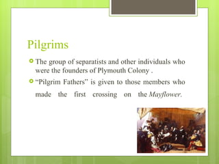1 2-1 puritan separatists protestants pilgrims | PPT