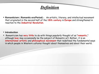 1 2-2 romanticism | PPT