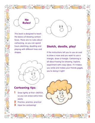 1 2-3 draw cartoon faces | PDF