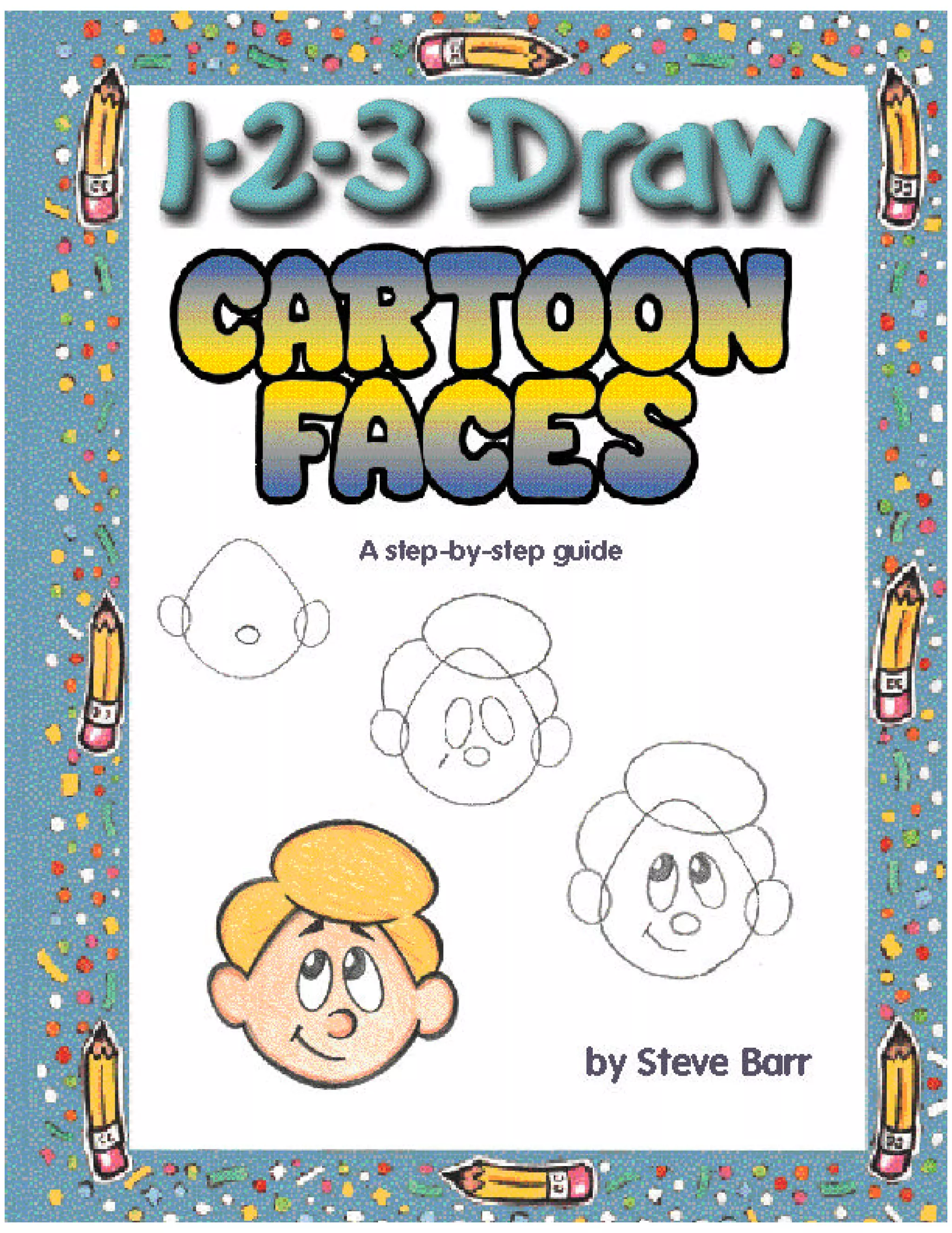 1 2-3 how to draw cartoon face | PDF