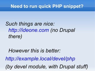 How to? Drupal developer toolkit. Dennis Povshedny. | PPT