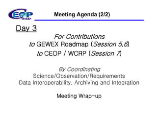 1 2 Mtg Objs Agenda Koike | PDF | Business Expos & Conferences | Events