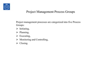 Project Management Introduction General PM lifecycles | PPT