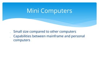 Types of Computers.pptx BCA sem 1 Computer Fundamentals | PPT