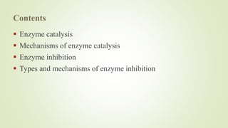 Basics of Enzyme Catalysis | PPT