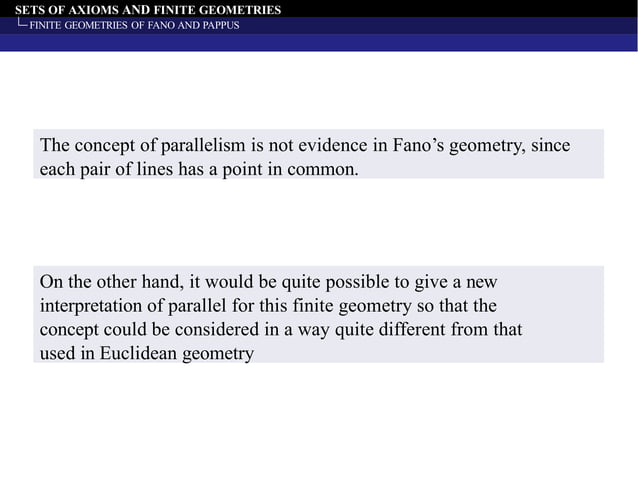 Axioms And Postulates Of Euclid Non Euclidean Pptx
