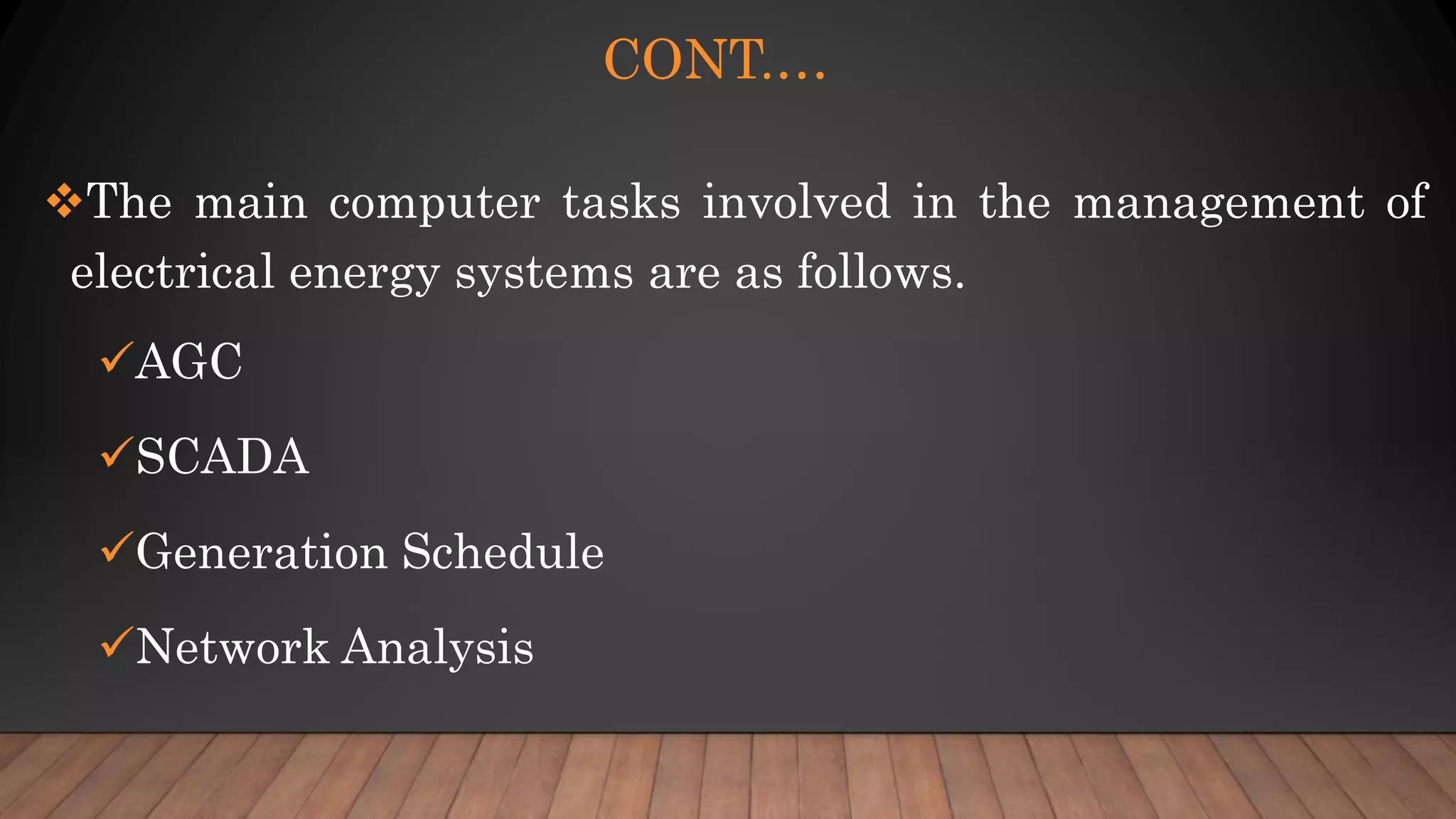 Computer Application in Power system chapter one - introduction | PPTX