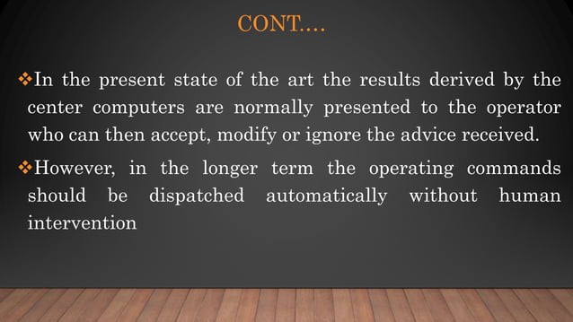 Computer Application In Power System Chapter One Introduction Pptx Computer Software And