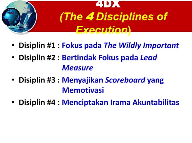 Gambaran Umum 4DX _Mencapai Wildly Important Goals (WIG) | PPTX