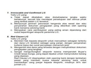 Pengertian & Jenis-Jenis L/C | PPTX