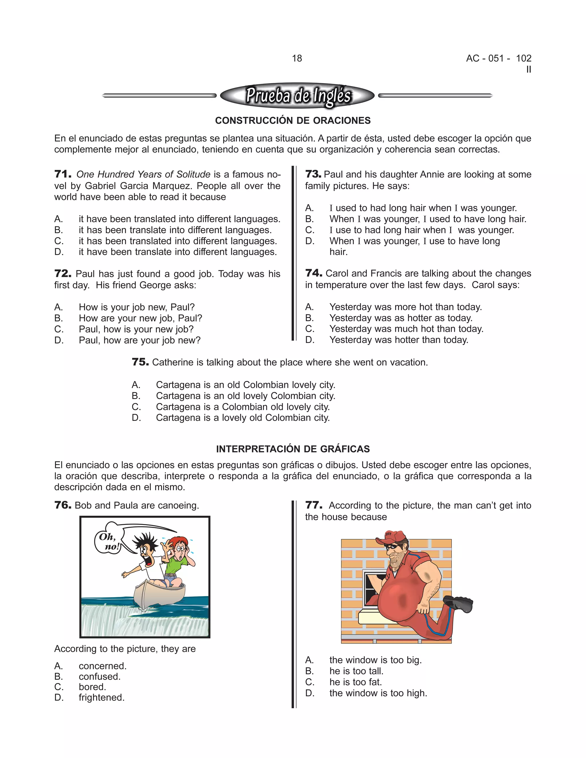 Icfes preparation | PDF