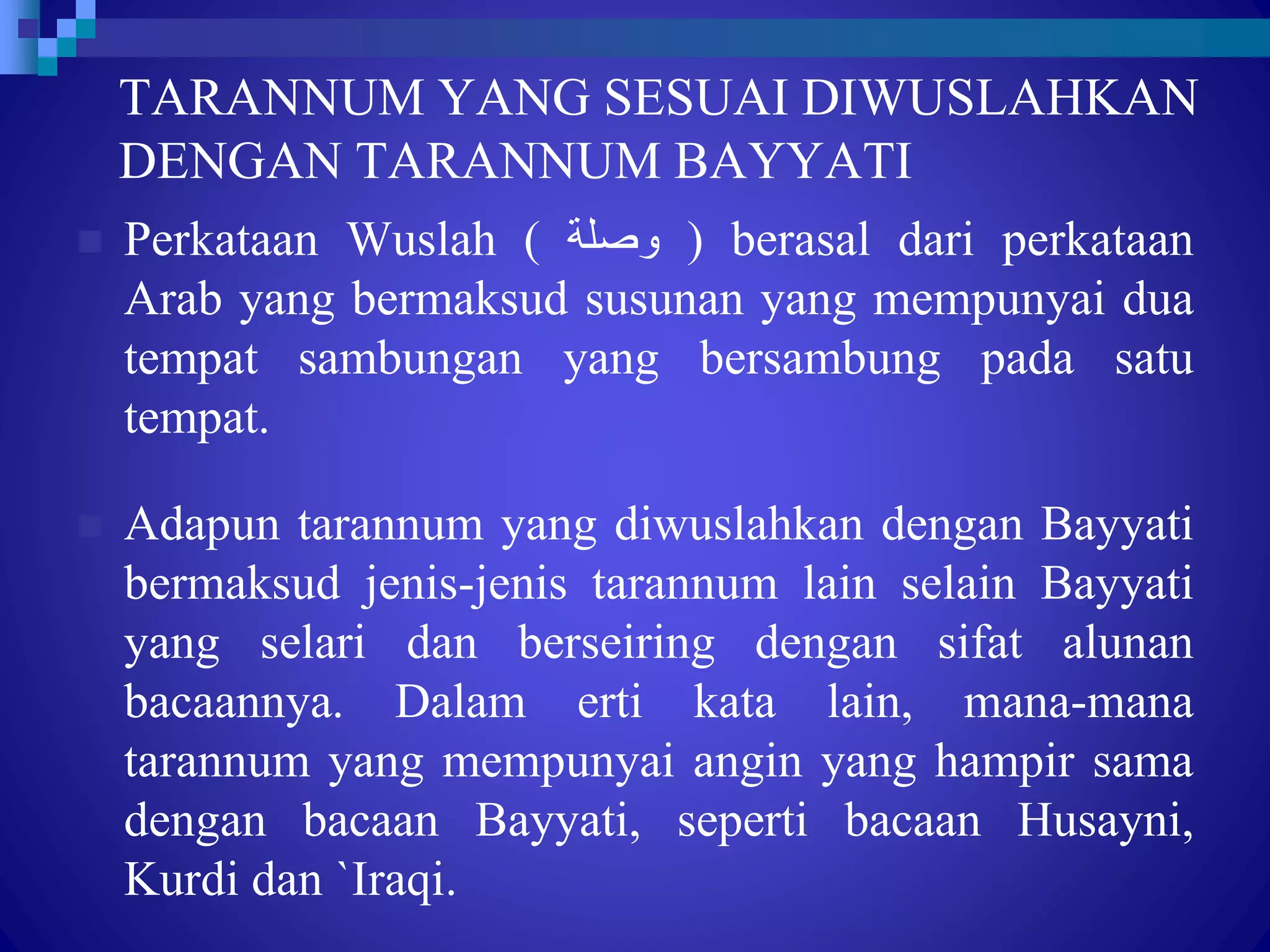 1. Maqam Bayyati | PPTX