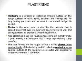 1.plastering | PDF