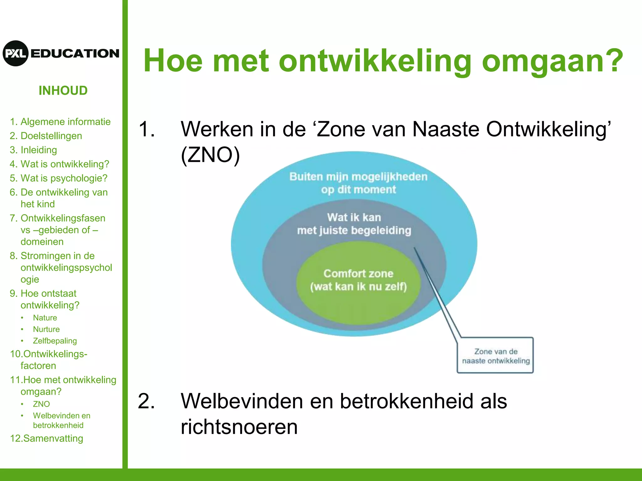 PPT inleiding ontwikkelingspsychologie | PPTX