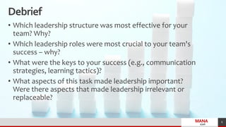 Leadership Matters (week 1) | PPT