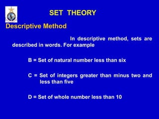 1.1. l1. SET THEORY | PPT