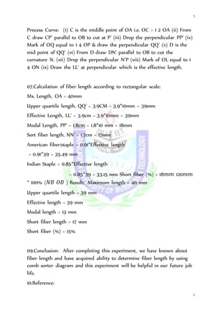 Determination of fiber length by comb sorter diagram | DOC